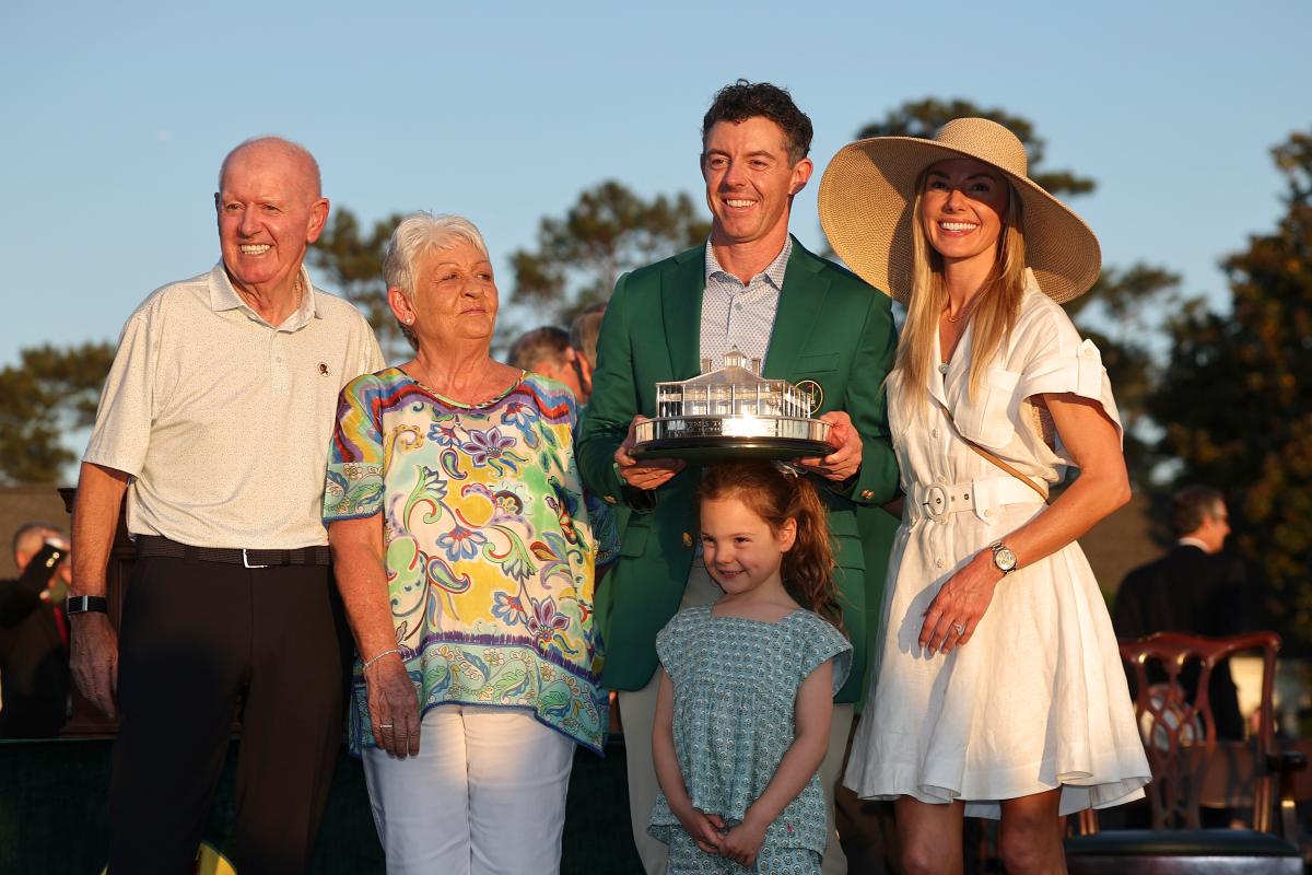 Rory McIlroy’s Mom Goes Viral With Custom Purse at Masters