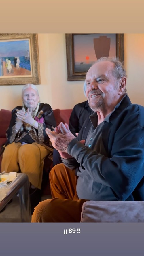Jack Nicholson's Daughter Shares Rare Photo on His 89th Birthday