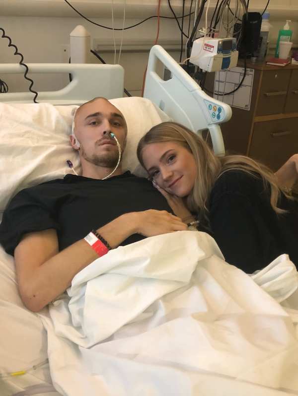Influencers Katherine Smith and Benjamin Finlan Split