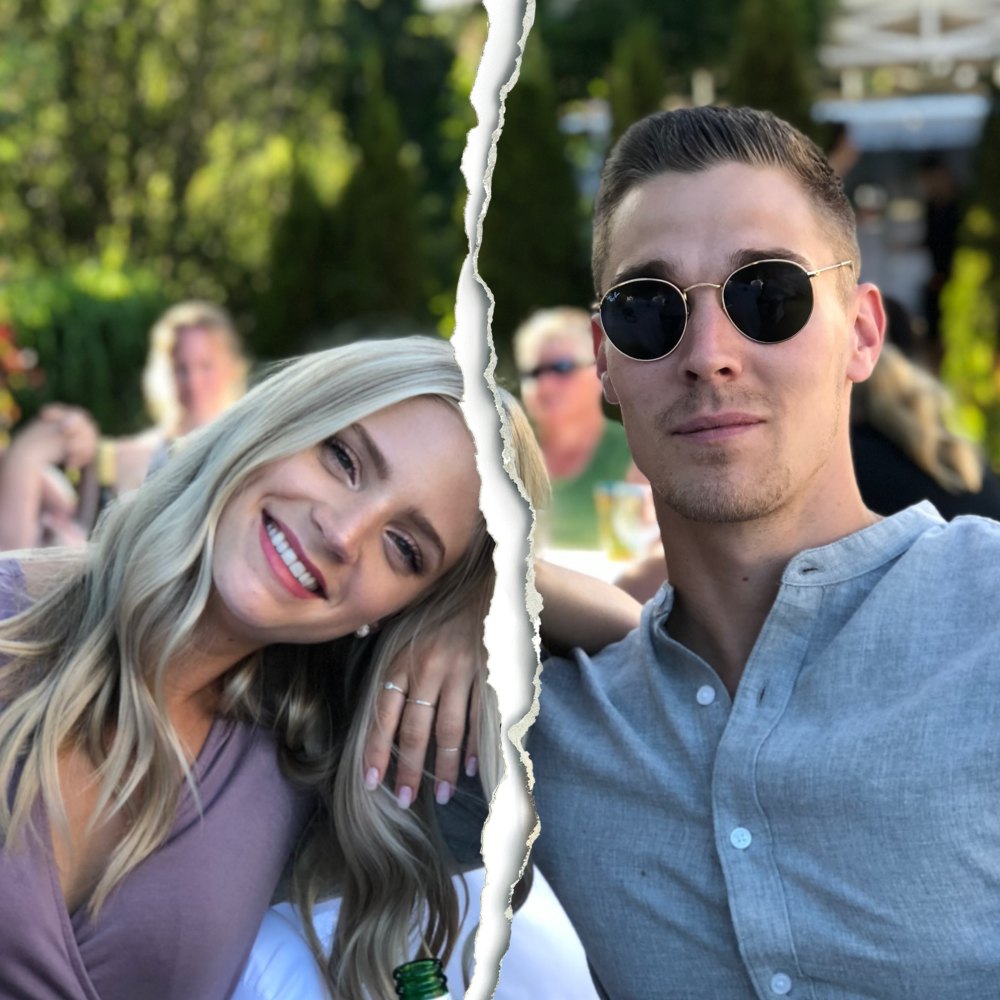 Influencers Katherine Smith and Benjamin Finlan Split