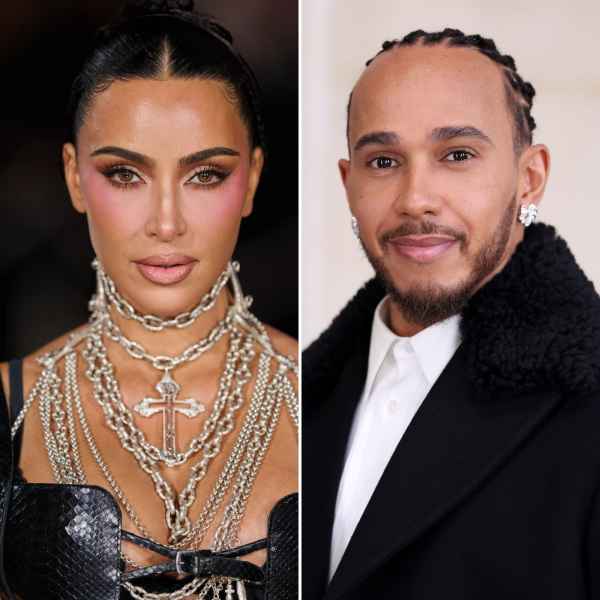 Kim Kardashian and Lewis Hamilton Attend Coachella 2026 Set