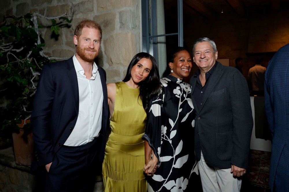 Prince Harry, Meghan Markle Enjoy Date Night at Netflix Bash