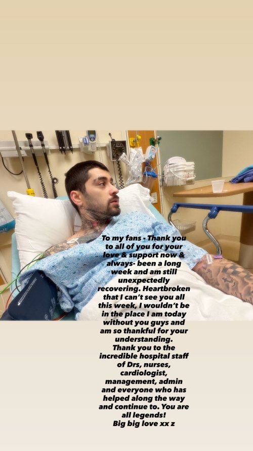 Zayn Malik Cancels Konnakol Tour Dates After Hospitalization