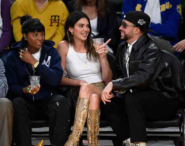 Bad Bunny Hugs Kendall Jenner's Mom Kris at 2026 Met Gala