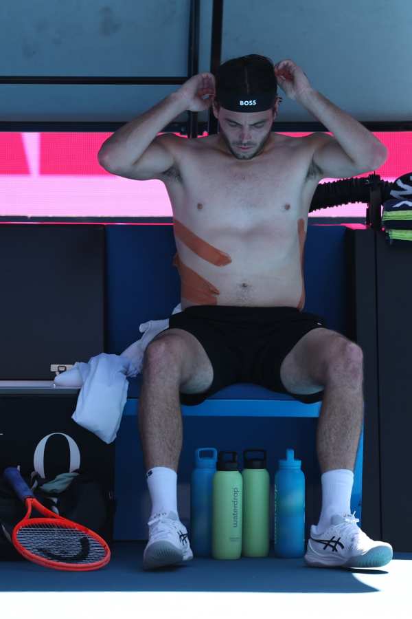 Taylor Fritz Goes Shirtless After Morgan Riddle Split