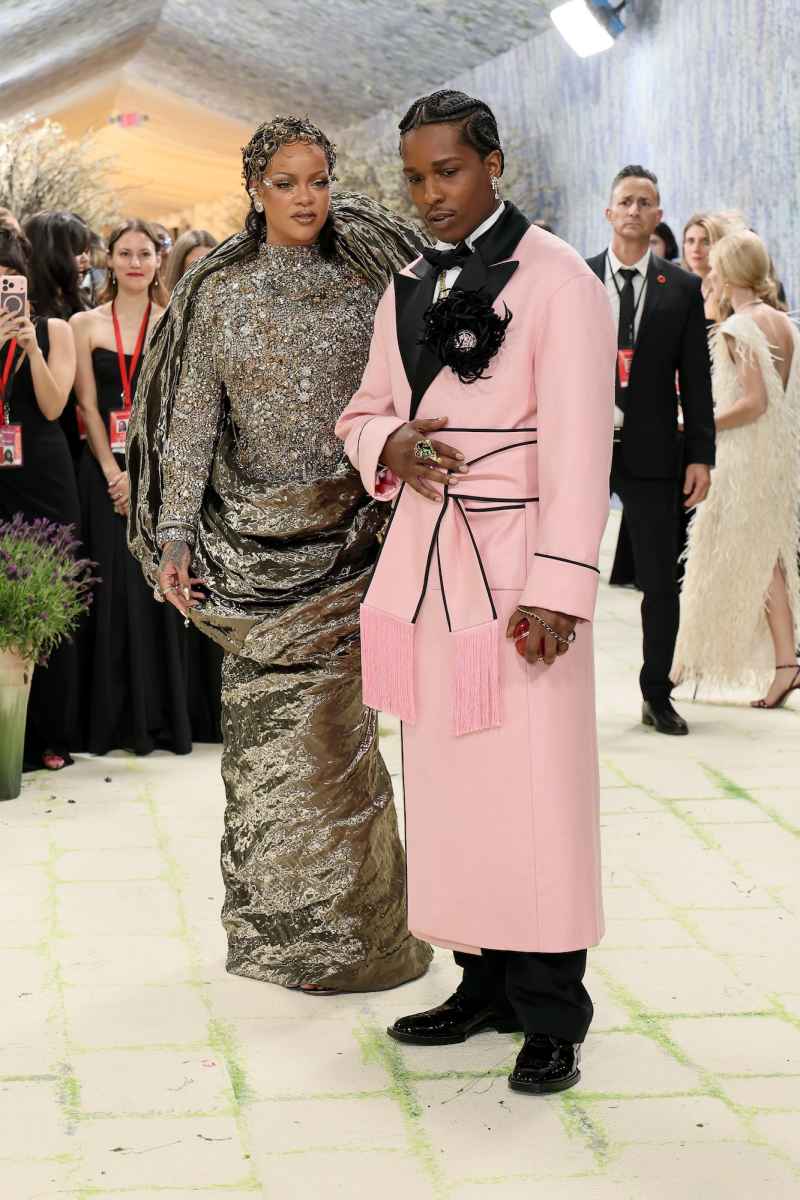 Rihanna, ASAP Rocky Arrive Fashionably Late to Met Gala 2026