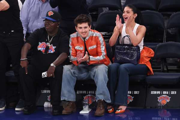 Timothee Chalamet and Kylie Jenner Show PDA at Knicks Game