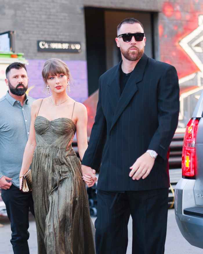 Taylor Swift Snaps Selfies as Travis Kelce's Date at Wedding