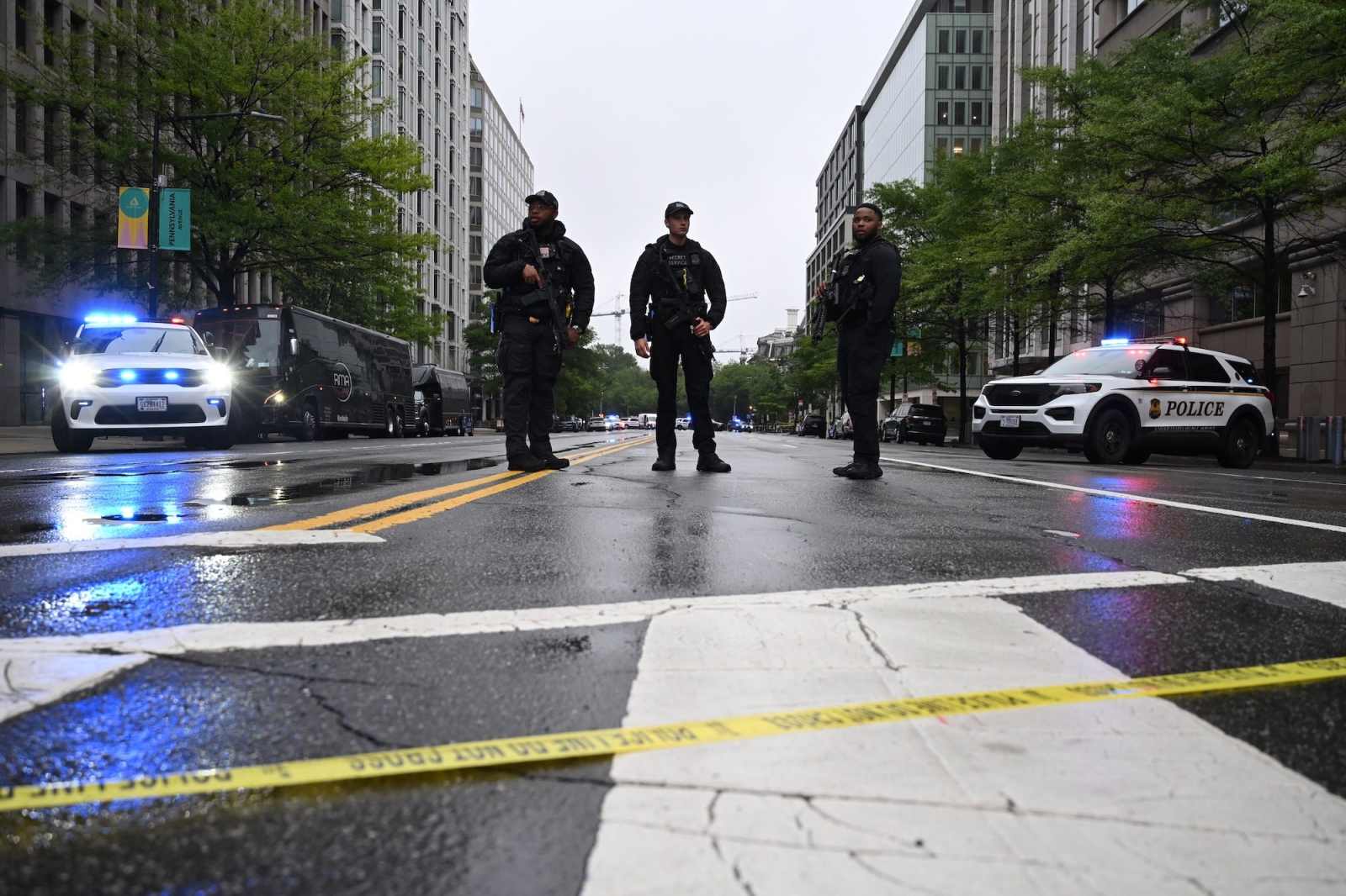 White House Shooting Suspect Dead and Bystander Injured