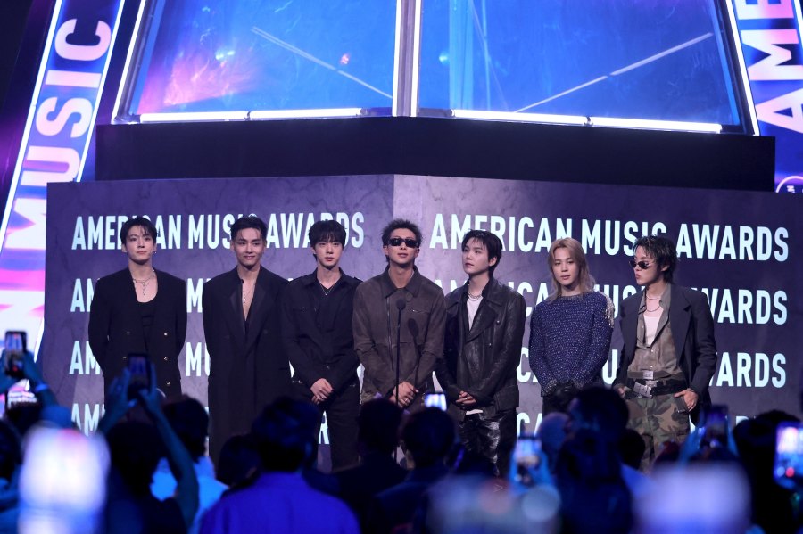 K-Pop Stars BTS Wins Artist of the Year at 2026 AMAs
