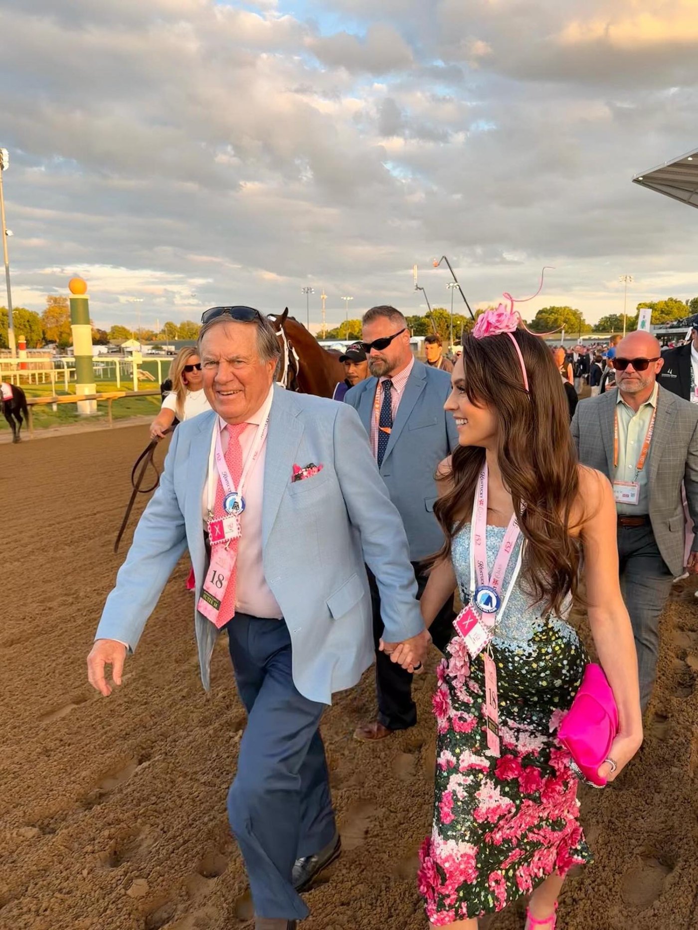 Bill Belichick and Jordon Hudson Attend 2026 Kentucky Derby