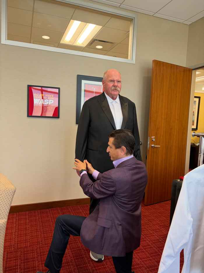 Andy Reid Has His Tux For Travis Kelce, Taylor Swift Wedding