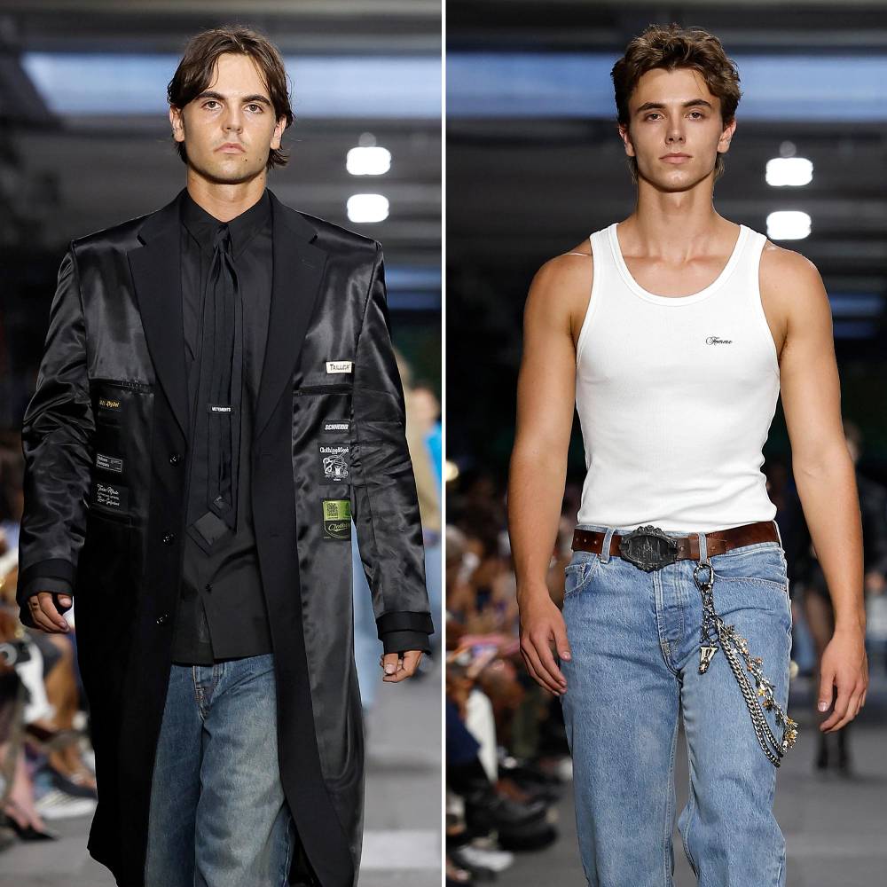 Britney Spears’ Sons Walk Paris Fashion Week Runway Together