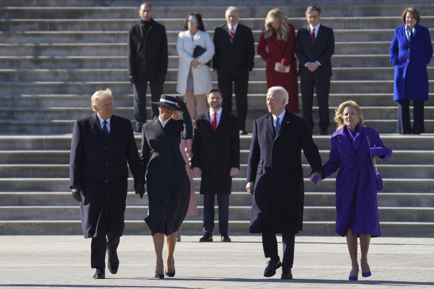 Jill Biden Details Awkward Car Ride With Melania Trump