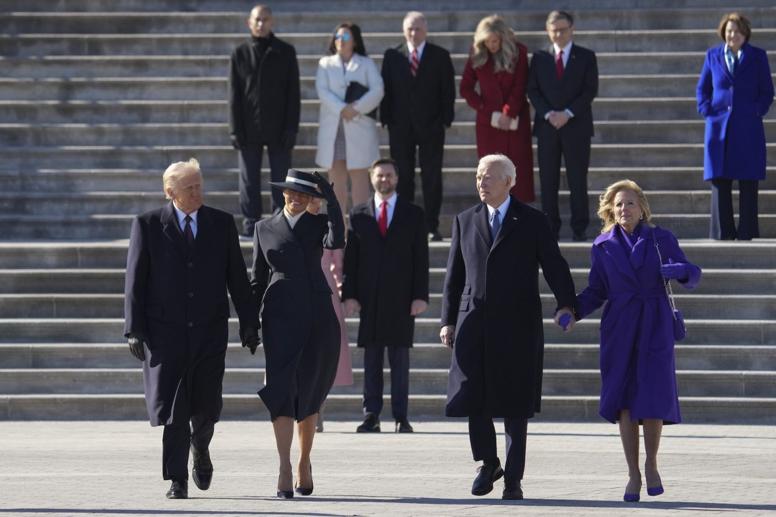 Jill Biden Details Awkward Car Ride With Melania Trump