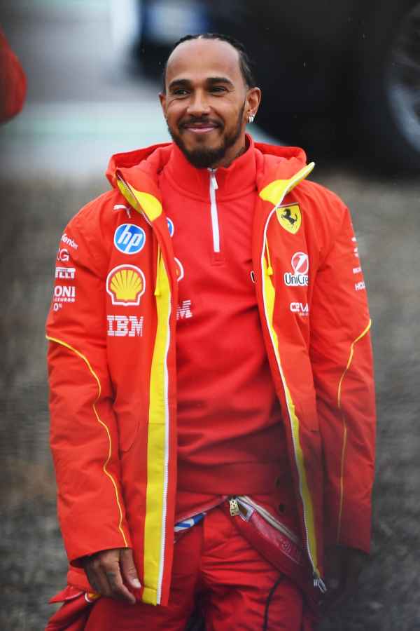 Lewis Hamilton Hugs Kim Kardashian at Monaco Grand Prix Day 2