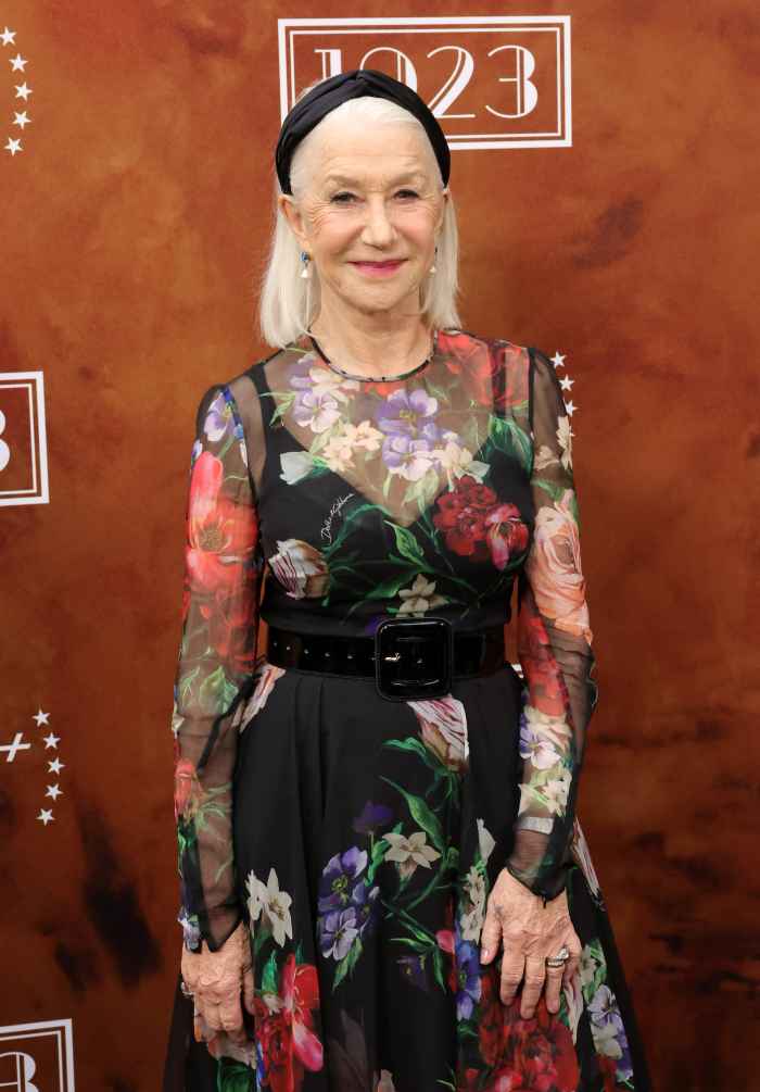 Helen Mirren Supports Tom Hardy Amid ‘MobLand’ Drama