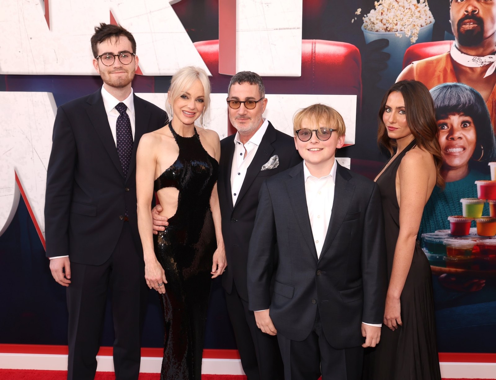 Anna Faris and Son Jack Pratt Pose at Scary Movie 6 Premiere