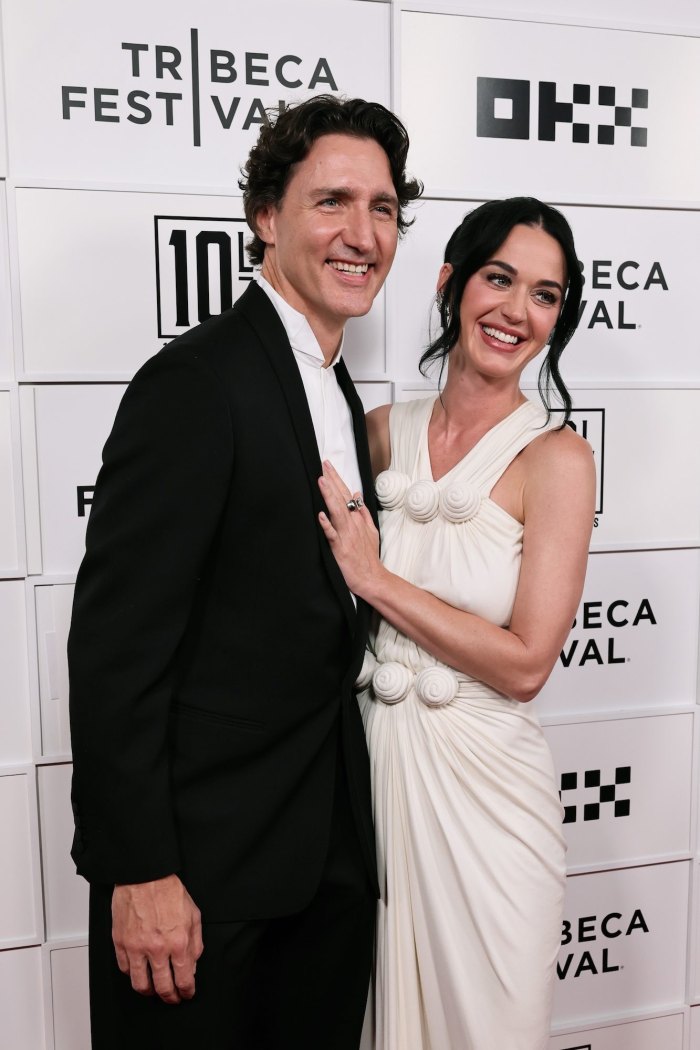 Katy Perry and Justin Trudeau Make Red Carpet Debut With PDA