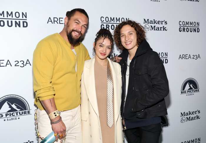Jason Momoa and Lisa Bonet Reunite for Daughter's Graduation
