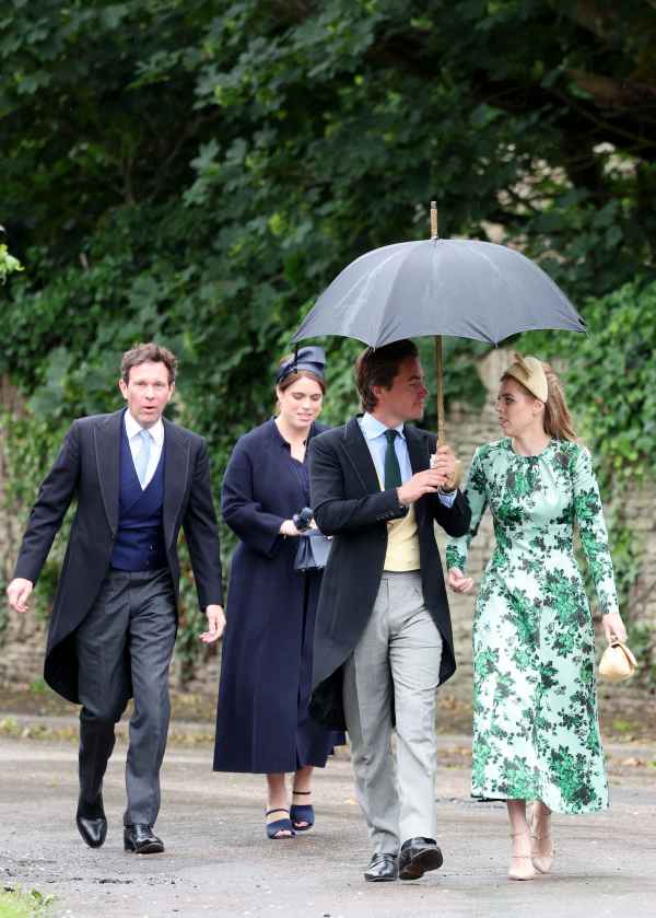 Prince Andrew's Daughters Attend Peter Phillips’ Wedding
