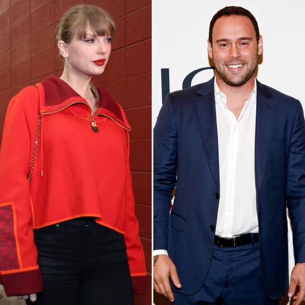 Taylor Swift, Scooter Braun Nearly Cross Paths at NBA Finals
