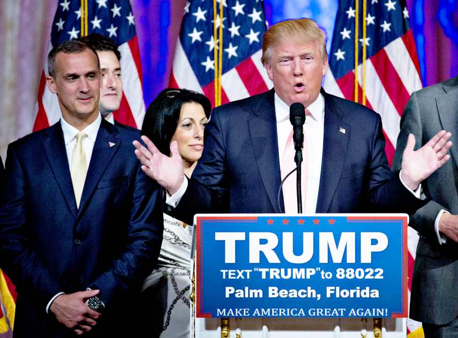 Donald Trump Gets Agitated Defending Campaign Manager Corey Lewandowski ...