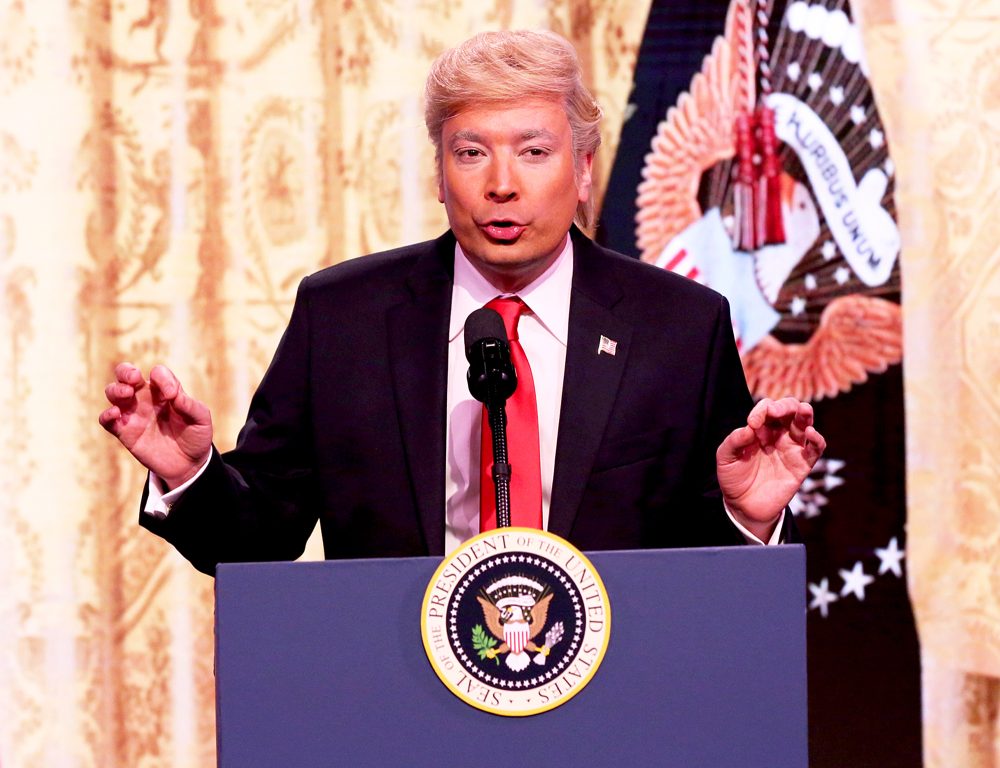 Jimmy Fallon Spoofs Donald Trump, Launches 'Trump News Network' | Us Weekly