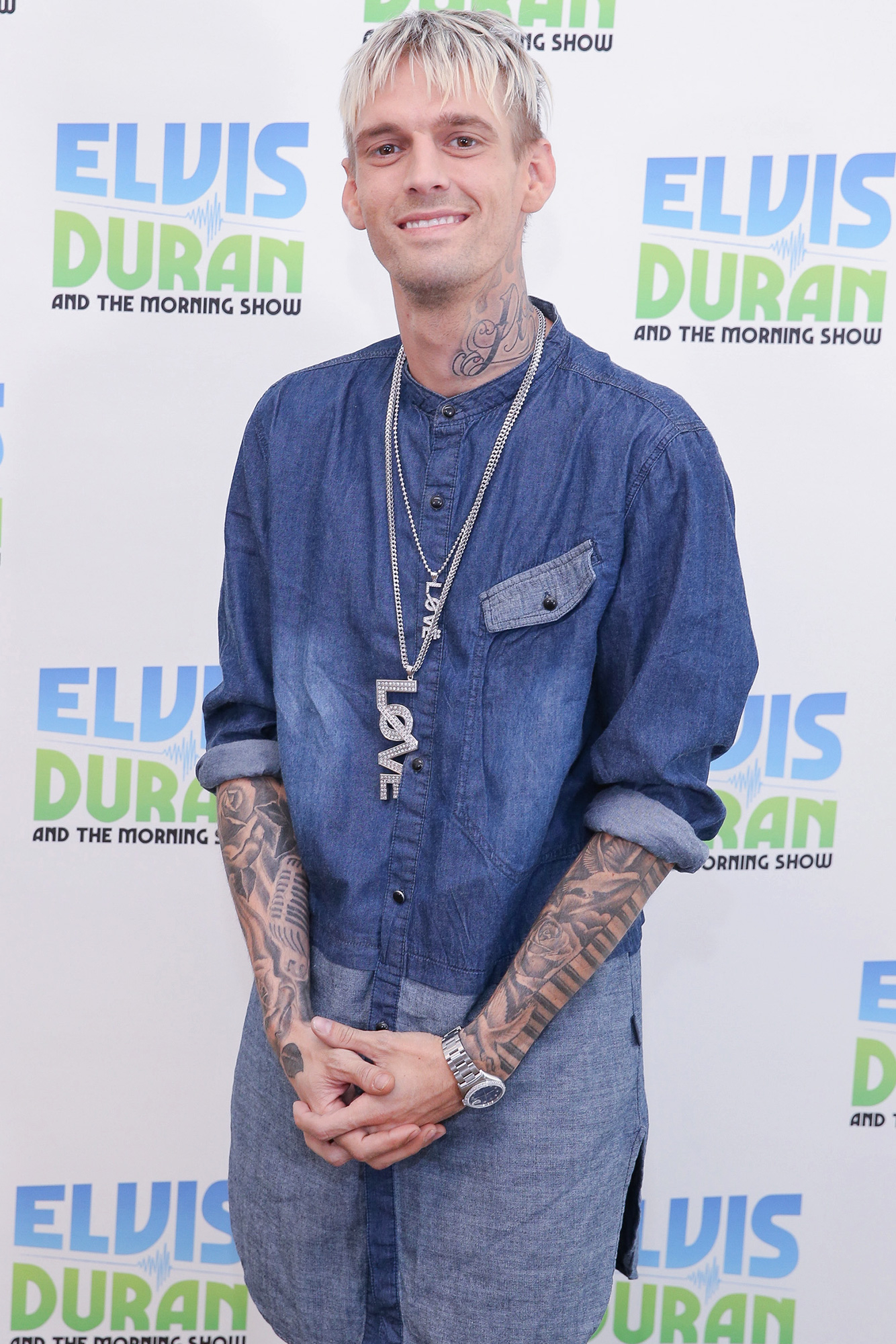 Aaron Carter Shows Off Weight Gain After Two Weeks in Rehab