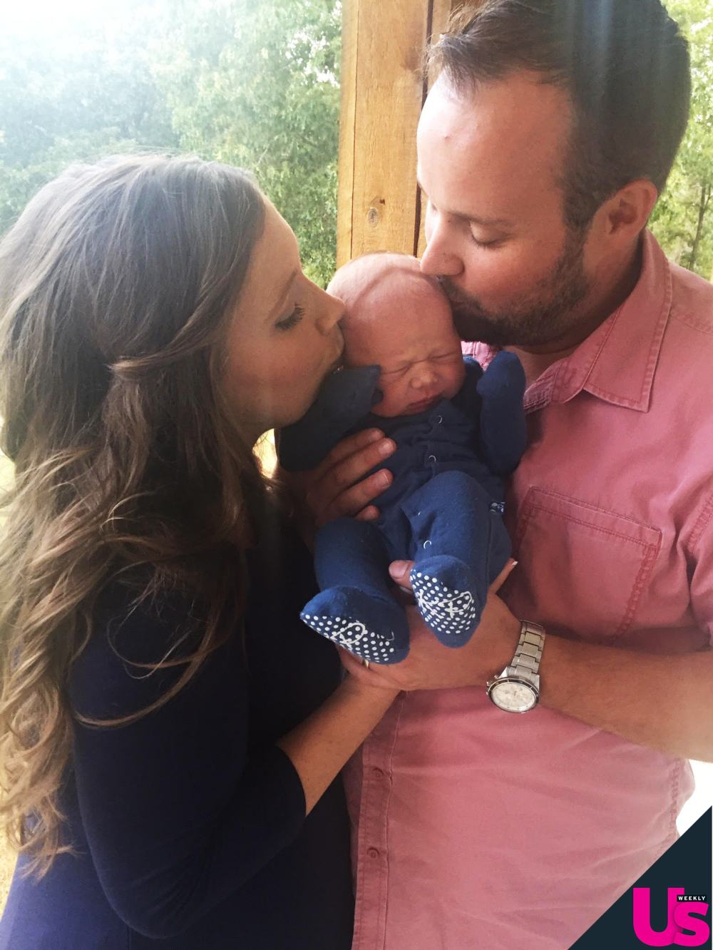 Josh Duggar, Anna Duggar Share First Family Photos With Baby Mason | Us ...