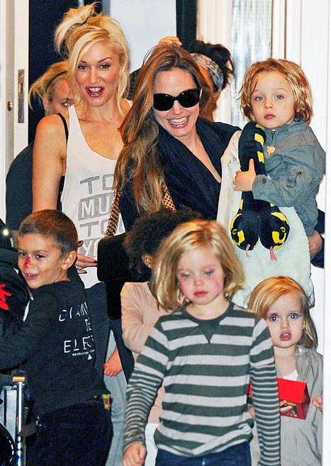 Inside Angelina Jolie and Gwen Stefani's Surprise Friendship - Us Weekly