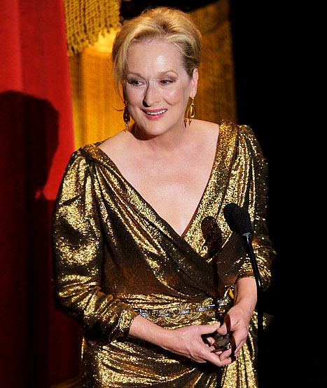 Meryl Streep Wins Her Third Oscar!
