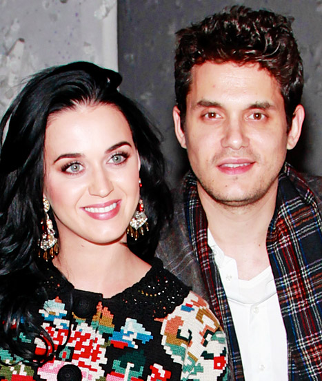 John Mayer, Katy Perry Get Affectionate, "Rock Out" at Rolling Stones ...