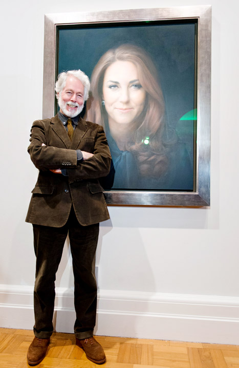Kate Middleton's Portrait Artist Paul Emsley Responds to "Vicious ...