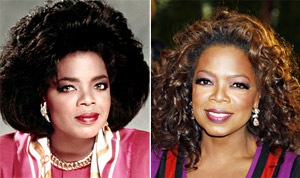 Oprah Winfrey's Hair Evolution - Us Weekly