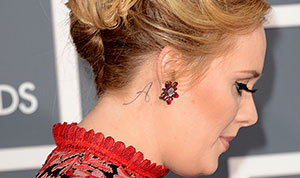 Adele’s New Tattoo: A Tribute to Son? - Us Weekly