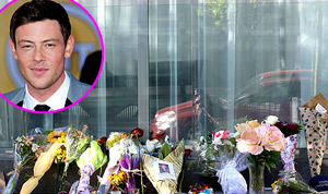 Cory Monteith Autopsy Report Delayed, Flowers Left Outside Hotel