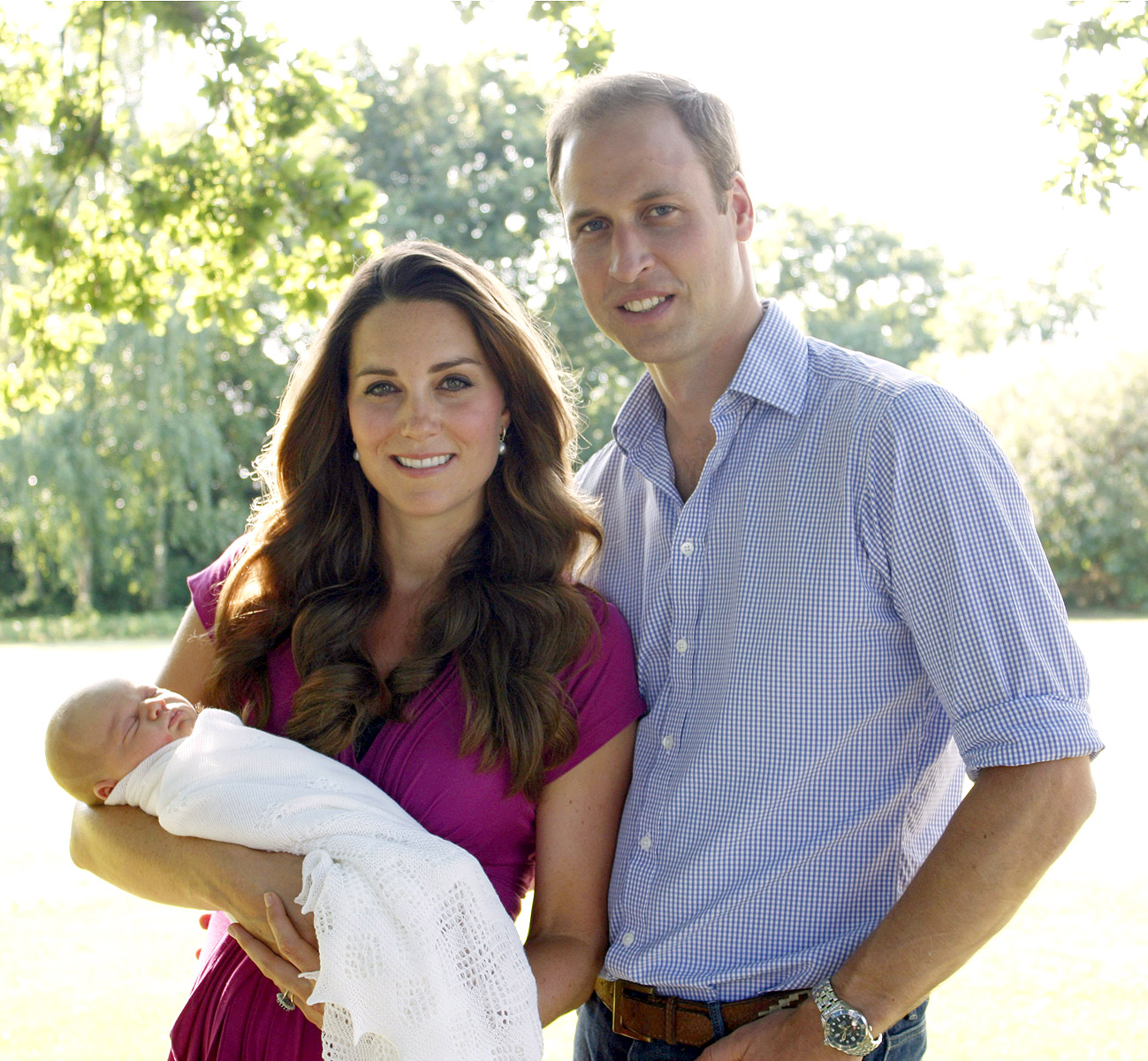 Wunderschone William Und Kate Baby Jubel Fotos