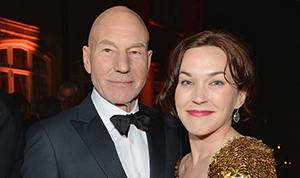 Patrick Stewart Marries Sunny Ozell, Ian McKellen Officiates