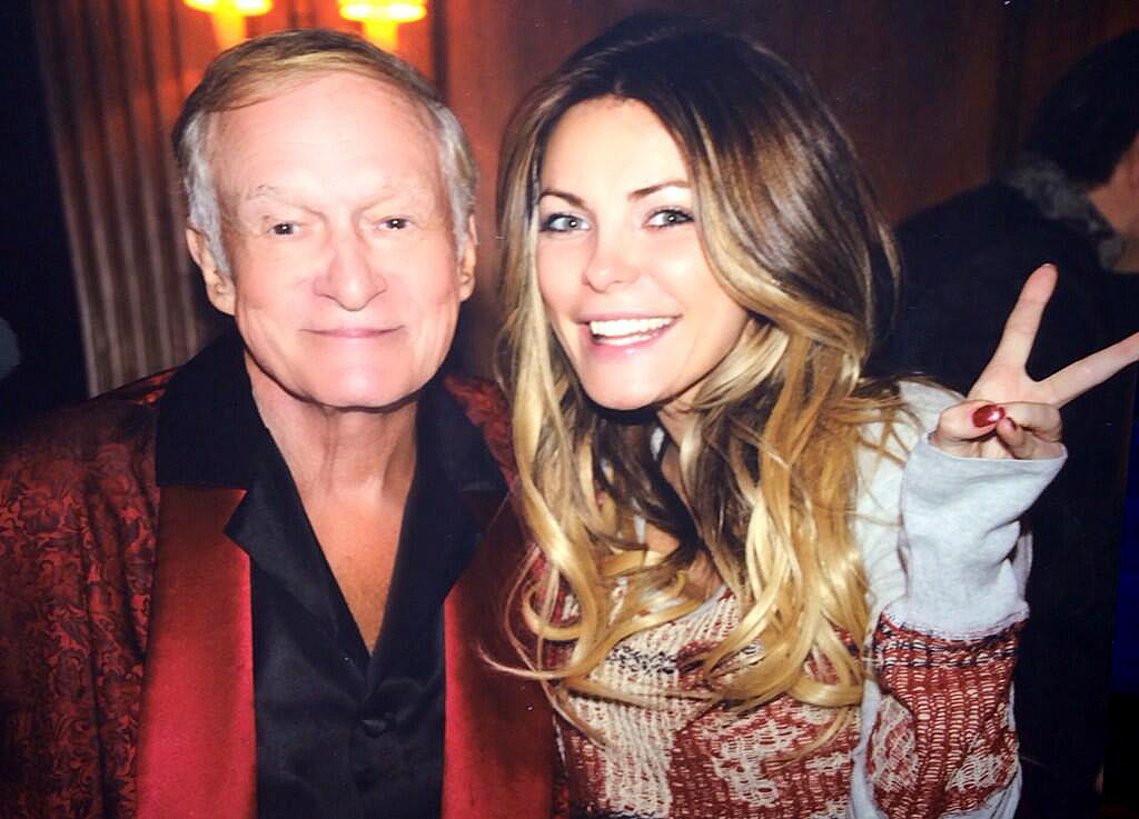Crystal Harris Dyes Hair, Talks Hugh Hefner Anniversary: Pictures