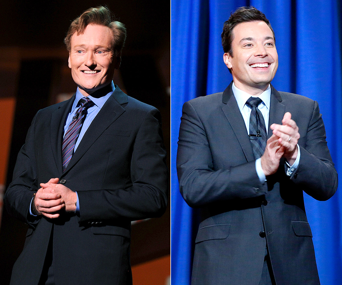 Conan O'Brien Congratulates Jimmy Fallon on Tonight Show Premiere Day