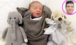 Simon Cowell Shares Precious Photo of Newborn Son Eric: Picture