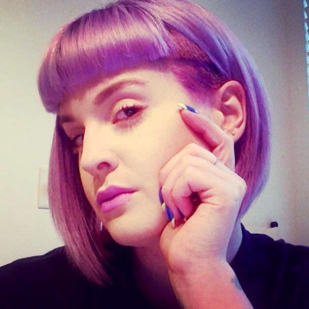 Kelly Osbourne's Half-Shaved Bob: Picture