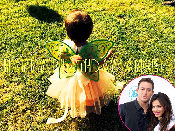 Channing Tatum Celebrates Daughter Everly's First Birthday: Picture