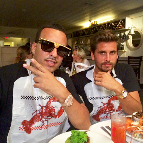 French Montana, Scott Disick Become Friends Through Khloe, Kourtney