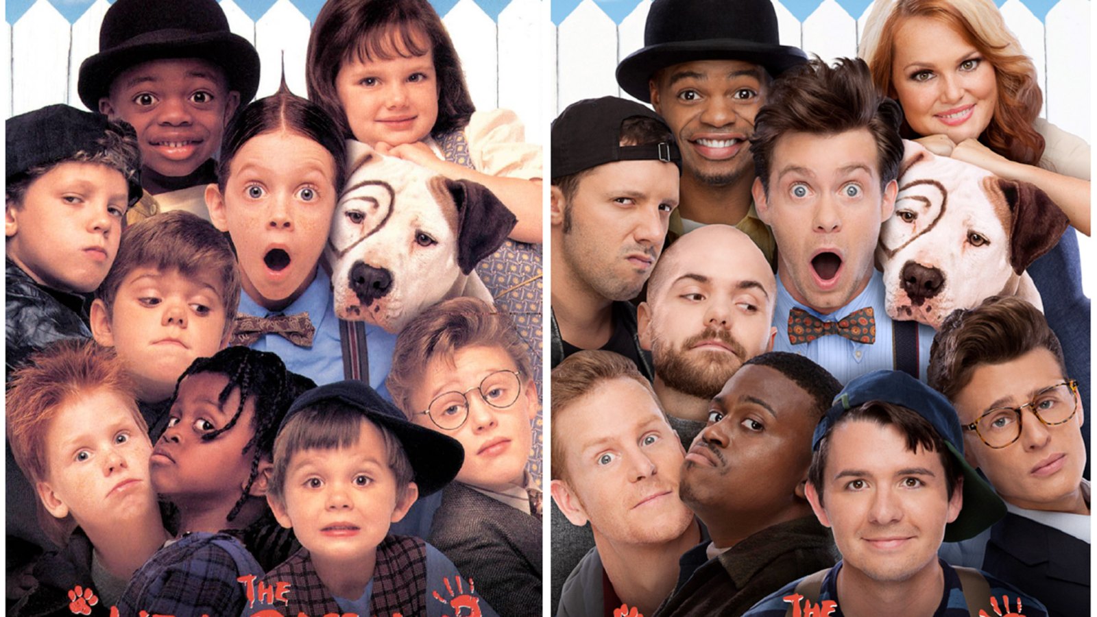 The Little Rascals 20th Anniversary Then And Now Cast Poster The Little Rascals 20th Anniversary Then And Now Cast Poster