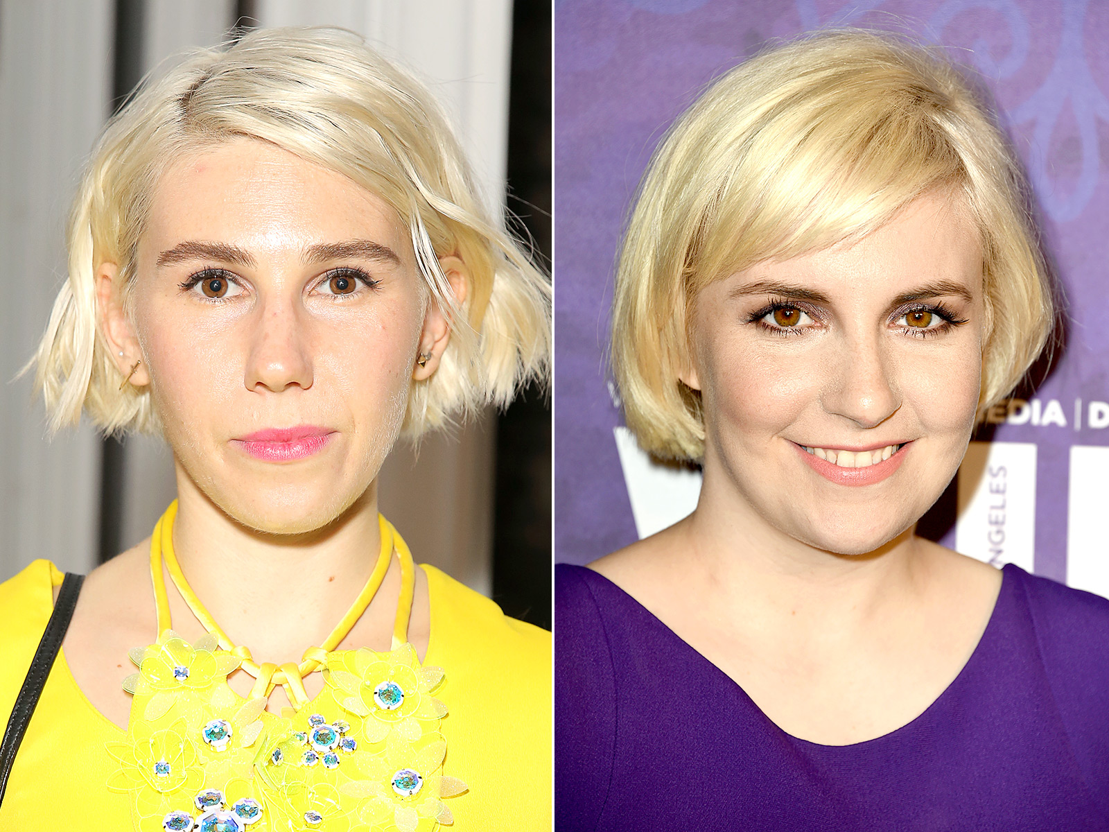 Zosia Mamet, Lena Dunham Go Platinum: See Girls Cast With Blonde Bobs