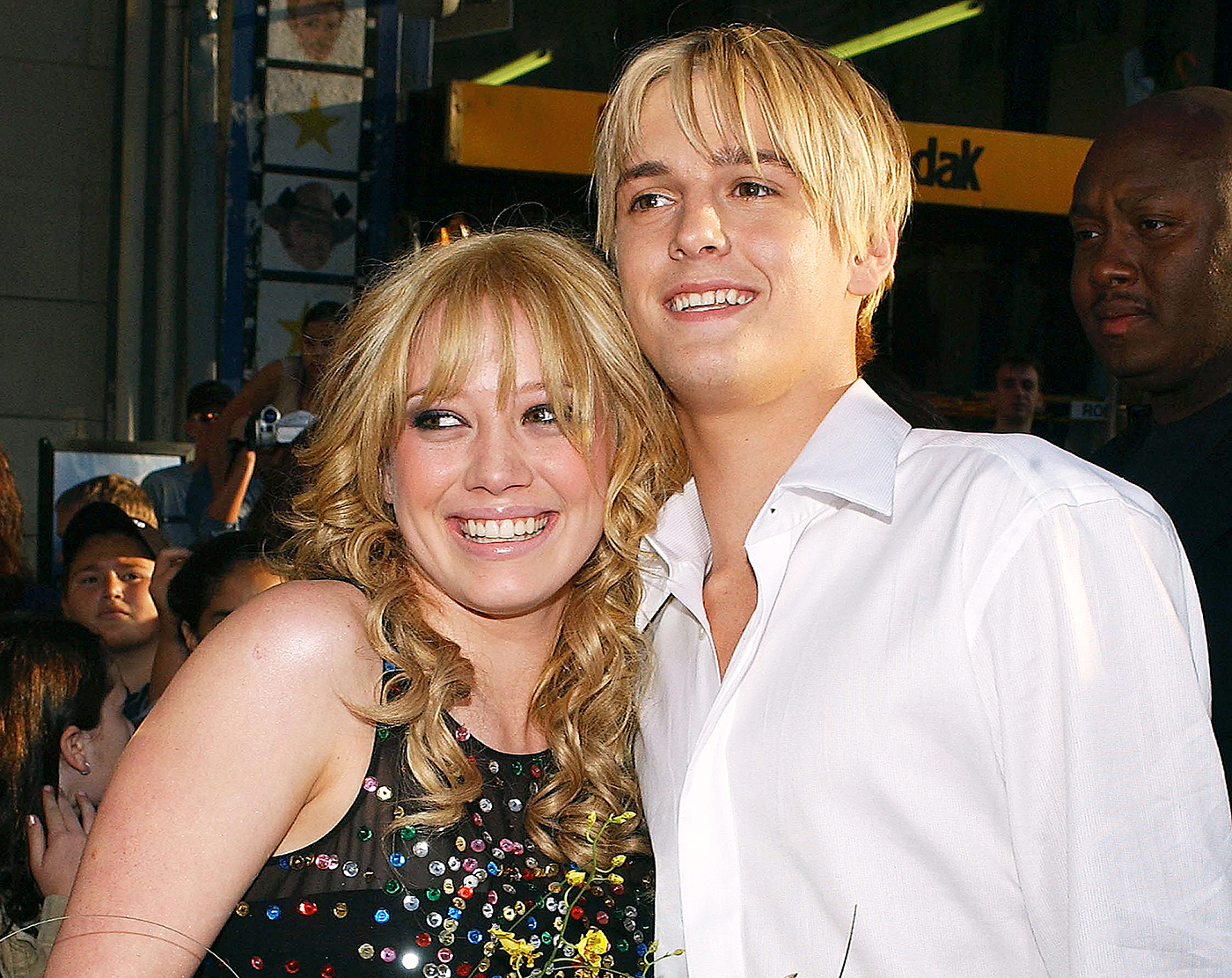 Hilary Duff Responds to Aaron Carter's Declarations of Love