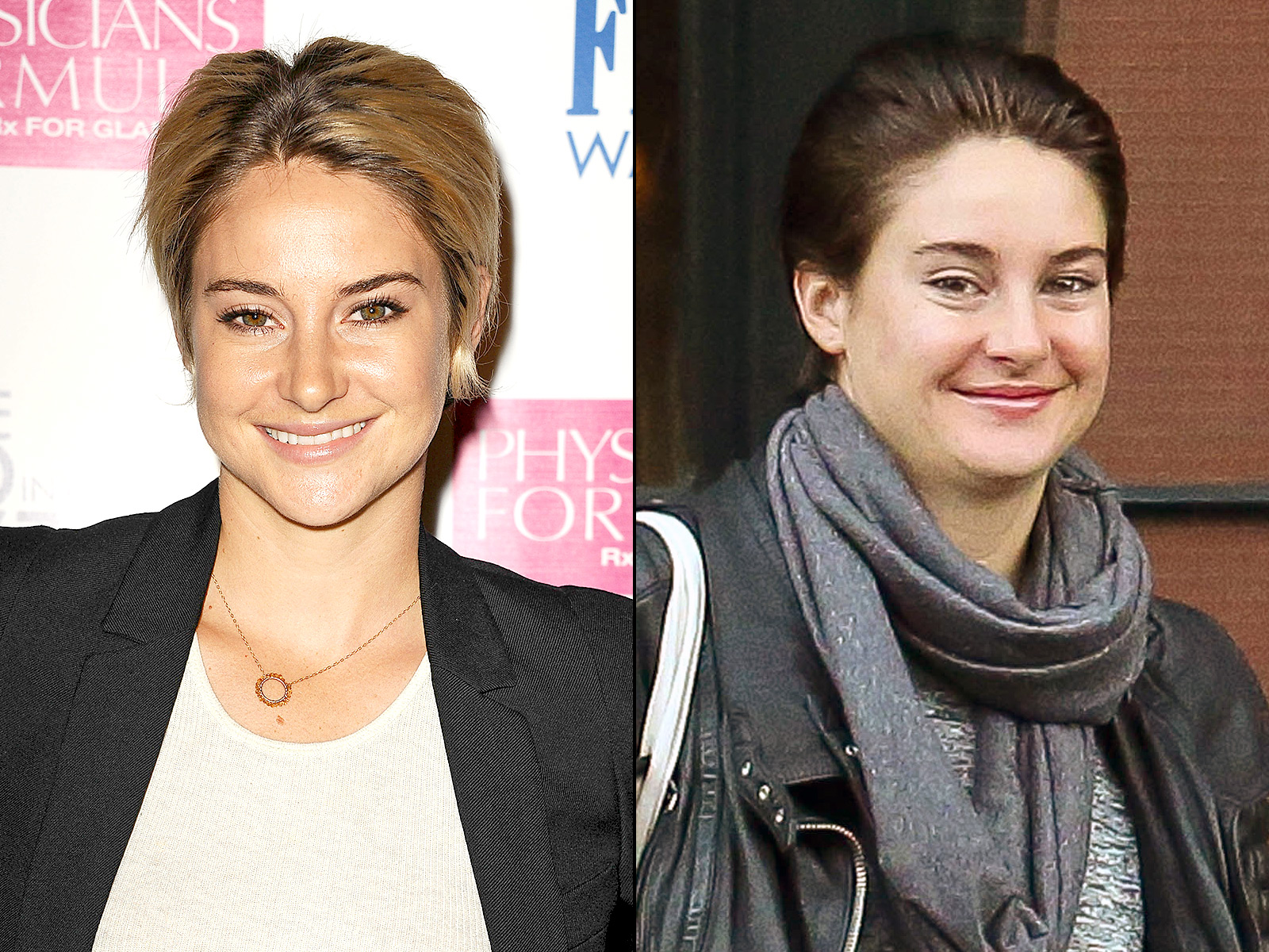Shailene Woodley Dyes Hair Dark Brown After Sporting Blonde Tresses