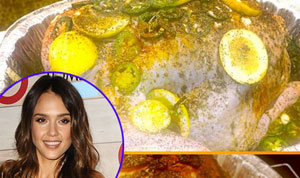 Jessica Alba's Thanksgiving Turkey Tips, Spice Up Turkey Day!
